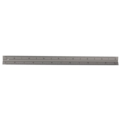 12in Triangular Scale Ruler Aluminium Scale Engineer Architect ...