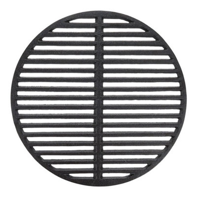 12inch Round Cast Iron Barbecue Grill Grate Outdoor BBQ Cooking Grid ...