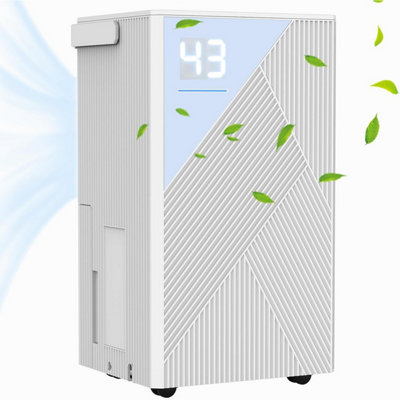 12L Day Dehumidifier with Automatic Humidity Sensor & Display 24 Hour ...