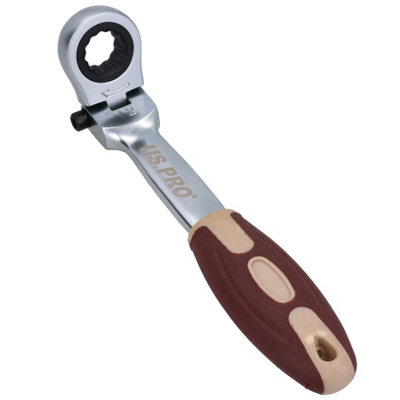 12mm Flexi Flexible Enclosed Ring Ratchet Spanner With Lockable Head 72 ...