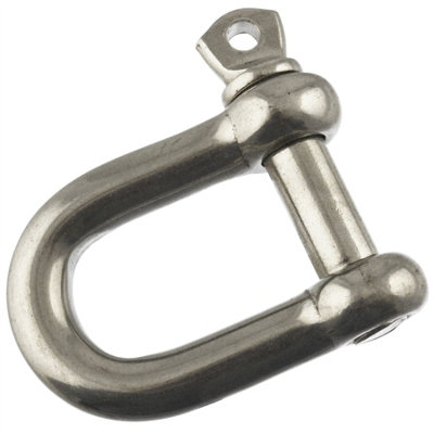 12mm Galvanised Dee Shackle Single Shackle Link Chandlery DK04 | DIY at B&Q