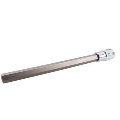 12mm Hex Allen Key Long Bit Internal Socket Metric 1/2" Drive 200mm ...