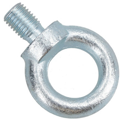 12mm Lifting Eyes Eyebolt Ring Zinc Plated 22mm Length 0.34 Ton ...