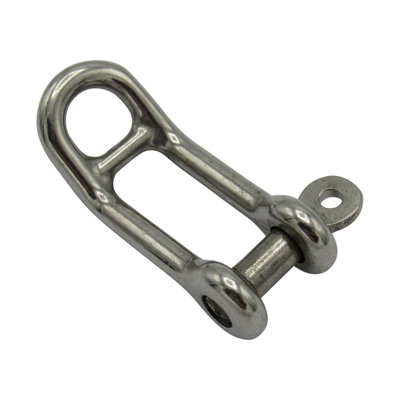 12MM Long Double Bar D Shackle with Captive Pin Stainless Steel ...