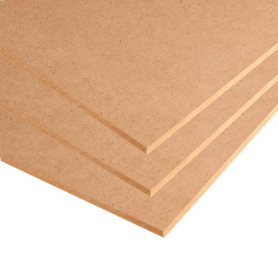 12mm MDF Board Standard 2440mm x 1220mm (8' x 4') - Pack of 60