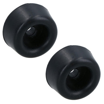 12mm Rubber Round Buffer Bumper Pad Stop For Truck Trailers Horsebox 2pc