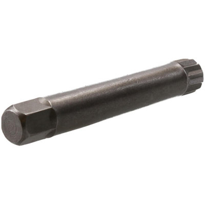 12mm Spline Bit 75mm Length 10mm Shank Chrome Vanadium Hardened Triple ...