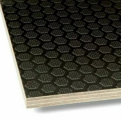 12mm x 8ft x 4ft - Hexa Black Phenolic Floor Plywood Buffalo Board