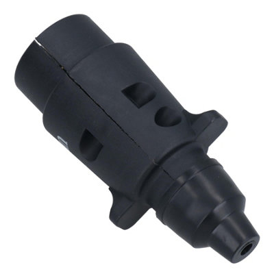 12N 7 Pin Plug Plastic Car Trailer Caravan Electrical Wiring Lights ...