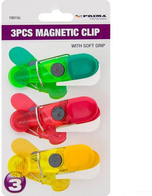 12PC MAGNETIC CLOTHES PEGS HEAVY DUTY LAUNDRY AIRER WASHING LINE CLIPS SOFT