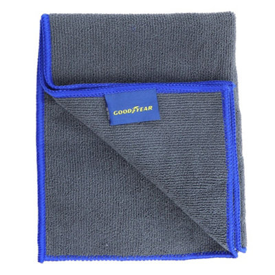 12Pcs Goodyear Microfibre Car Cloth Set Wash Buff Cleaning Drying Towel ...