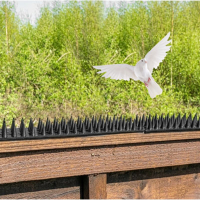 12pcs Plastic Bird Spikes Squirrel Raccoon Pigeon Cat Fox Animal ...