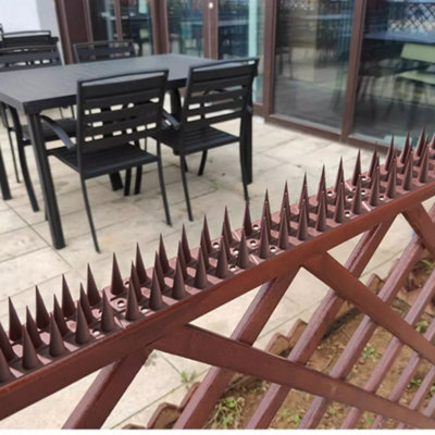 12pcs Plastic Bird Spikes Squirrel Raccoon Pigeon Cat Fox Animal ...