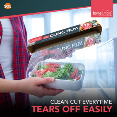 12pk Cling Film For Catering Bulk Pack, 12 Rolls - 30m x 30cm Wide ...