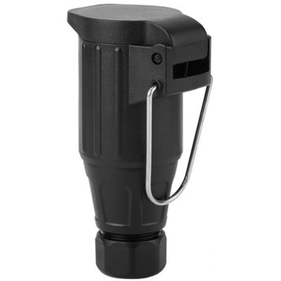 12V 13-Pin Plastic Trailer Plug Socket Adapter for Caravan Towbar ...