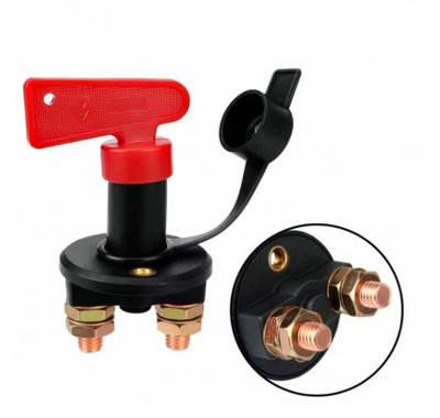 12V 24V Battery Power Switch Isolator Cut Off Kill Disconnector Switch ...