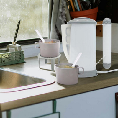 12V Car Van Motorhome Boats Travel Camping Kettle Jug Caravan Cigarette ...