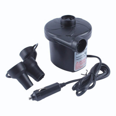 12v Electric Air Pump Inflator - Camping Airbed Pool Deflator ...
