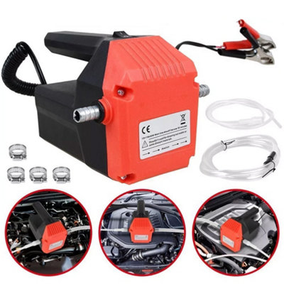 12V Electric Oil Extractor Pump for Car Engine Fluid Changes & Diesel ...