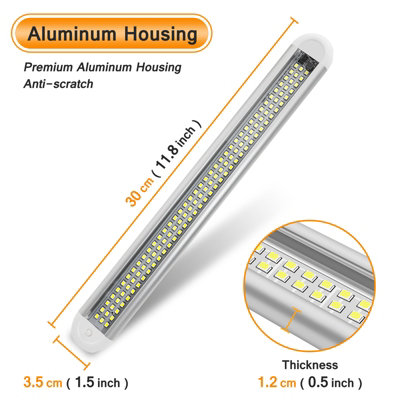 12V Interior LED Light Bar, 120 LED Interior Lighting,for RV Camper ...