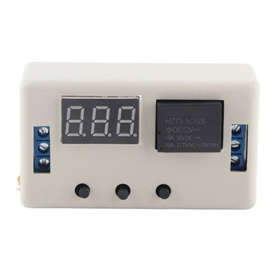 12V LED Display Adjustable Timer Relay Automation Control Switch Module