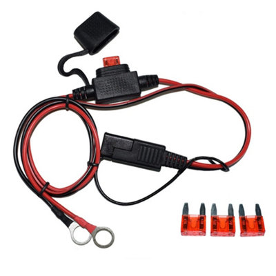 12V Motorcycle Waterproof USB Charger Power Socket UK