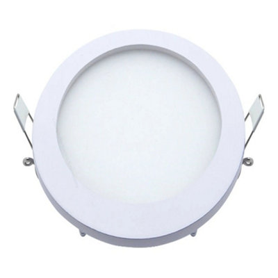 12w LED Round Ceiling Panel 6500k Cool White