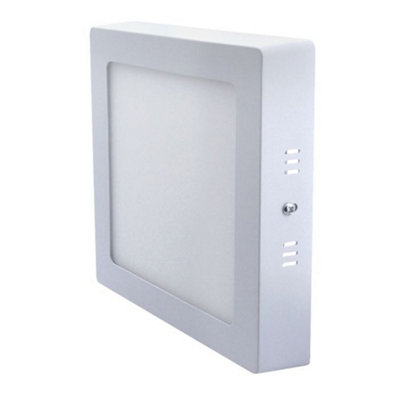 12w Surface Mount LED Square Panel 7000K Cool White