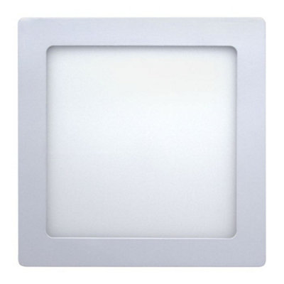 12w Surface Mount LED Square Panel 7000K Cool White