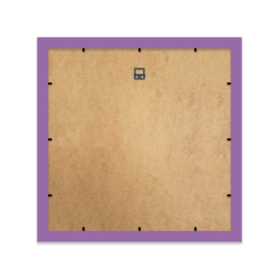 12x12" Purple Picture Frame - 12x12" Square Frame with 9x9" Mount for ...