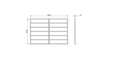 12x8 Shed Base Pressure Treated