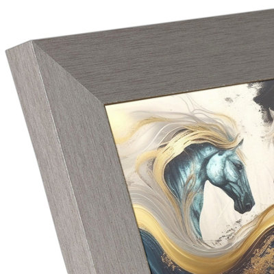 12x9" Aluminium Poster Frame - Modern Picture Frame for Wall Art ...