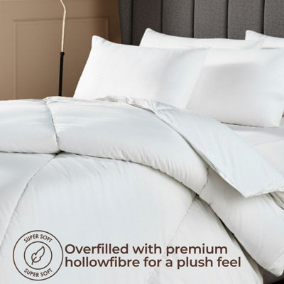 13.5 Tog Hotel Quality Winter Duvet - 100% Cotton, Soft, Breathable ...