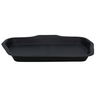 13" Metal Ashpan Ash Pan Tray For 18" Fireplace Burner & Heat Resistant ...