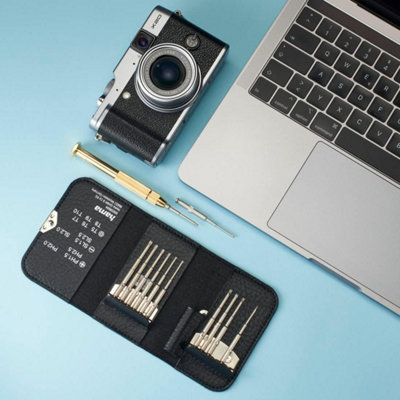 13-Piece Mini Screwdriver Kit, Magnetizable, Torque, Slot, Cross-Slot ...