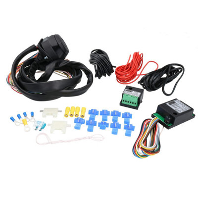 Lace Sleeves Acouto 12V 7 Pin Trailer Plug - European N Type Plastic ...