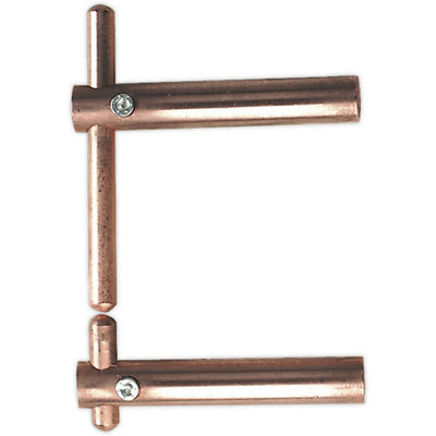 130mm Heavy Duty Spot Welding Arms with Electrode Holder and Cotter Pins