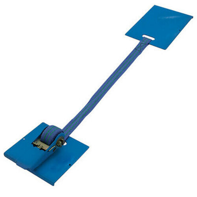 130mm Plates Laminate Floor Clamp 100kg Clamping Pressure 5m Strap