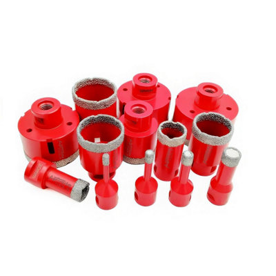 130mm Premium Diamond Core Drill Bits M14 - Dry/Wet Cutting for ...