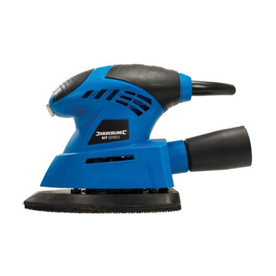 130W Handheld Orbital Detail Corner Sander 140mm Hook & Loop Backing ...