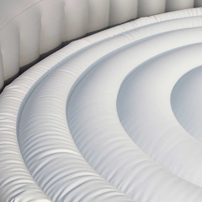 135cm Round Inflatable Heat Retaining Hot Tub Cover - Spa Water Lid ...