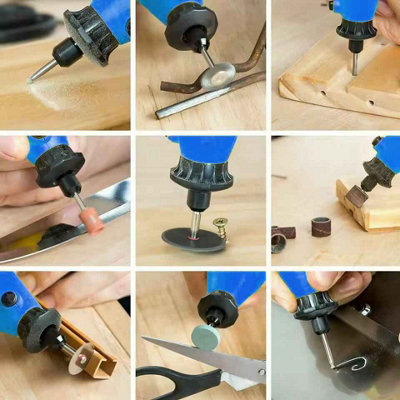 135W Rotary Tool Kit with 252 Accessories Engraver Sander Polisher