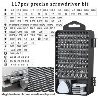 138-in-1 Magnetic Precision Screwdriver Set for Electronics & DIY Repair