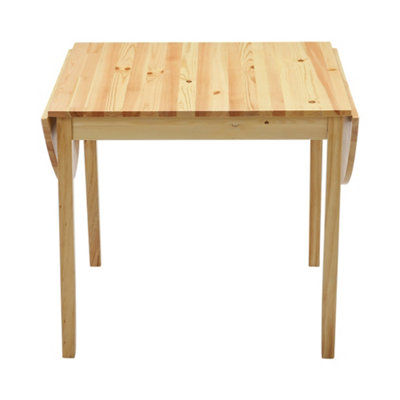 139 x 70 x 75cm Expandable Oval Wooden Dining Table Folding Kitchen ...