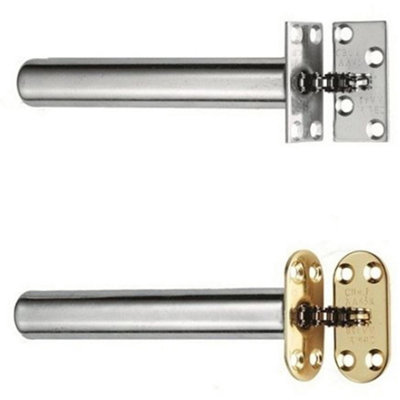 139mm Concealed Chain Spring Fire Door Closer - Polished Chrome Radius ...