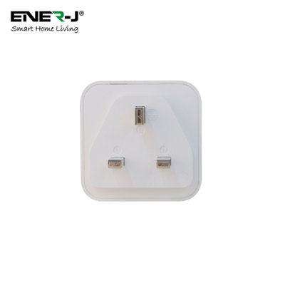 13A WIFI Smart Plug, UK BS Plug With Energy Monitor