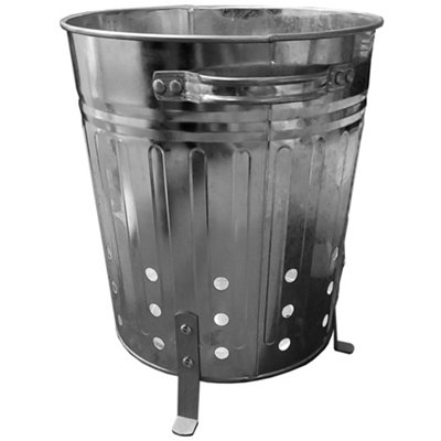 13L Garden Incinerator Small Waste Paper Document Burning Fire Bin with ...