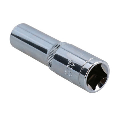 13MM 1/2IN DRIVE DOUBLE DEEP LONG REACH METRIC SOCKET 12 POINT SIDED BI-HEX