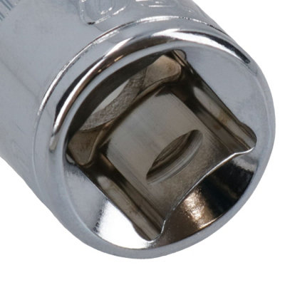 13mm 1/2in Drive Shallow Metric MM Socket 12 Sided Bi-Hex Knurled Ring