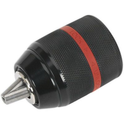 13mm Keyless Drill Chuck - Auto Locking - 1/2" x 20 UNF Thread - Quick ...